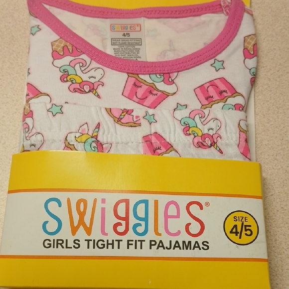 Swiggles | Pajamas | Swiggles White And Pink Pajama Set With Cartoon ...
